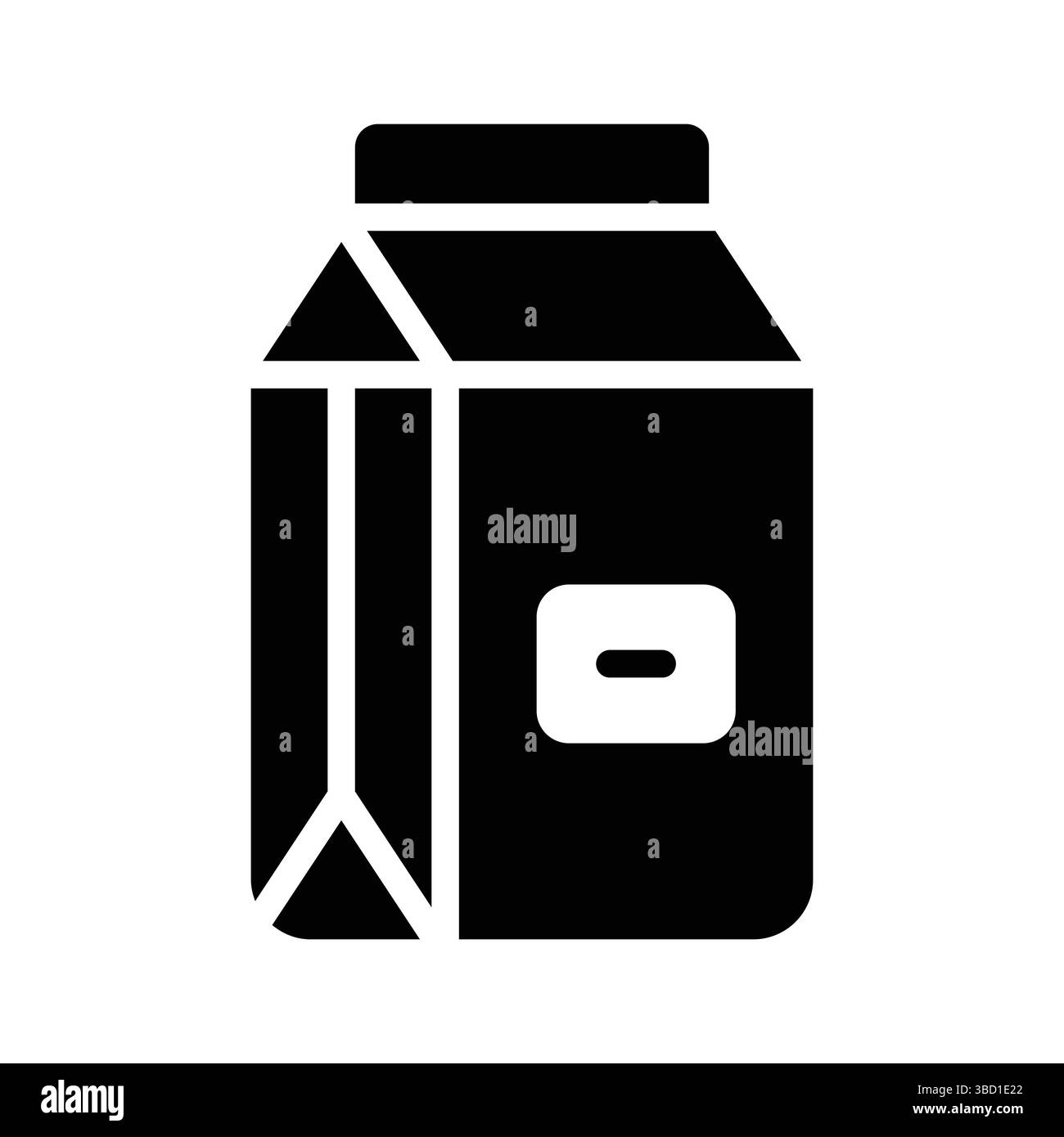 A basic milk box icon, perfect for dairy and kitchen use Stock Vector ...