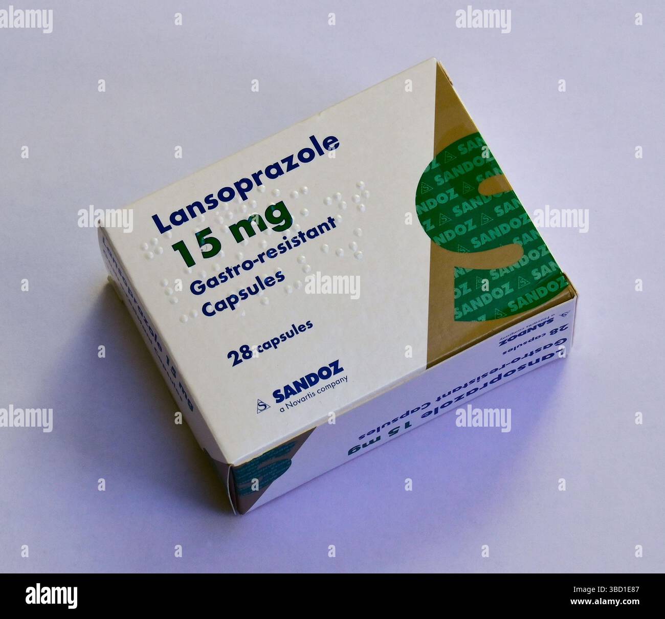 Pack of Lanzoprazole 15mg Gastro-resistant Capsules. 28 capsules ...