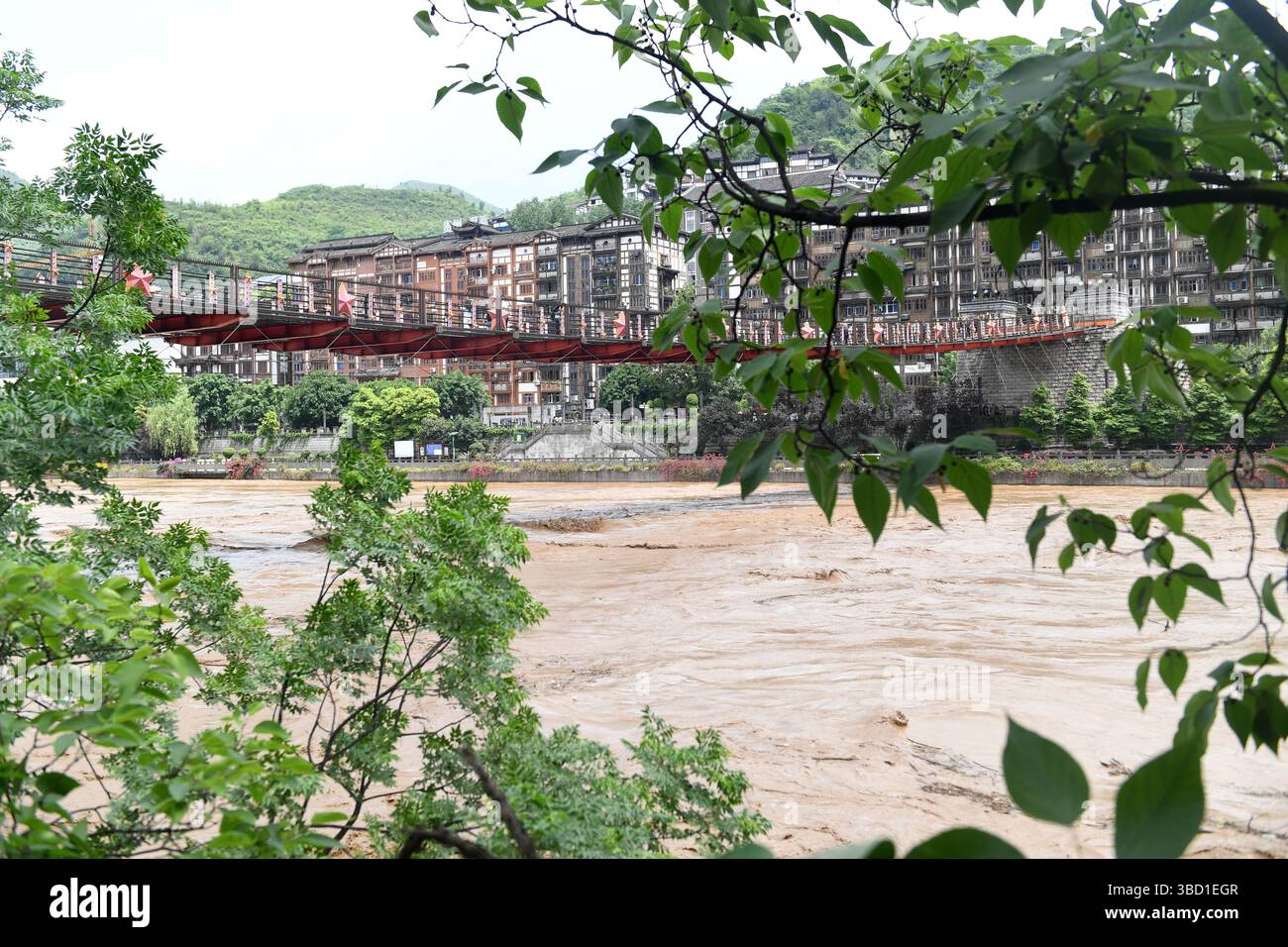 RENHUAI, CHINA - MAY 22, 2025 - The section of the Chishui River in ...