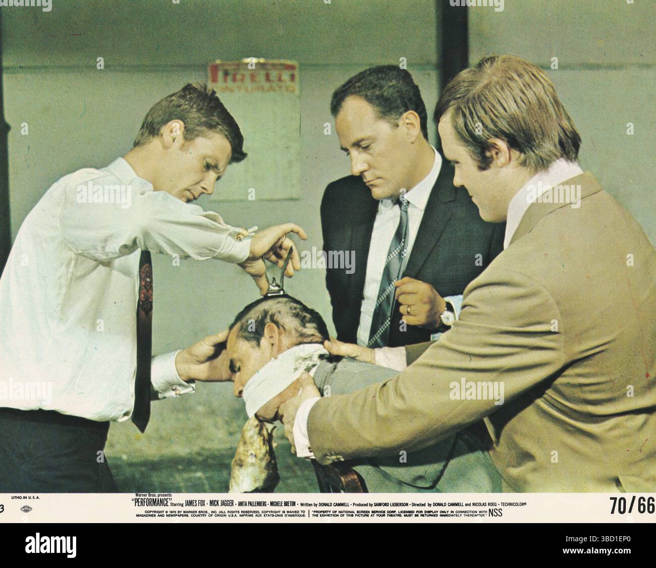 Performance Cult classic 1970 Dir: Donald Cammell & Nicolas Roeg / Mick ...