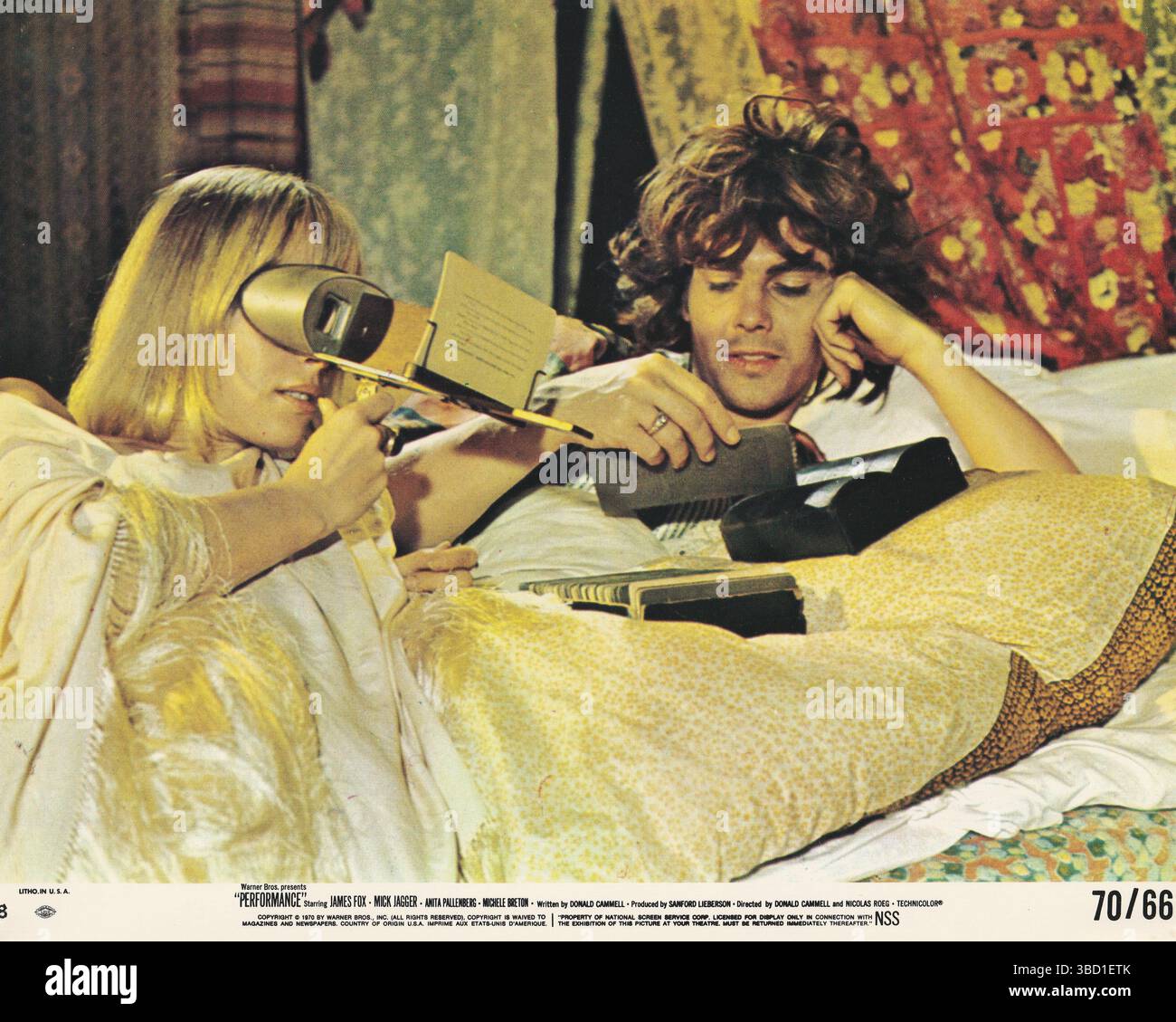 Performance Cult classic 1970 Dir: Donald Cammell & Nicolas Roeg / Mick ...