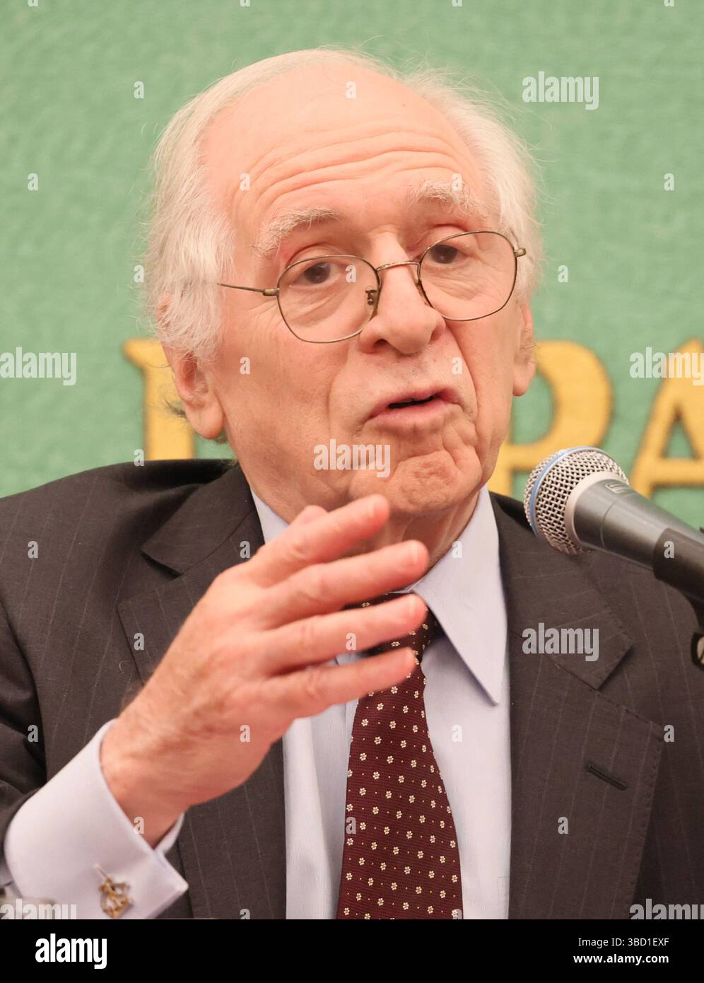 Tokyo, Japan. 22nd May, 2025. Gerald Curtis, professor emeritus of ...