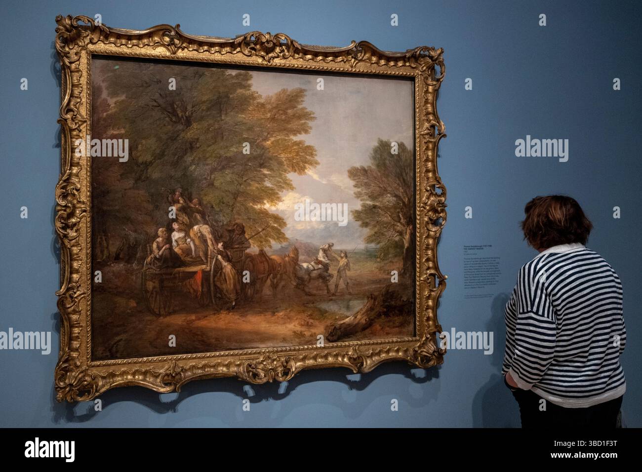 London, UK. 22 May 2025. ‘The Harvest Wagon’, 1767, by Thomas Gainsborough, one of 18 paintings ...