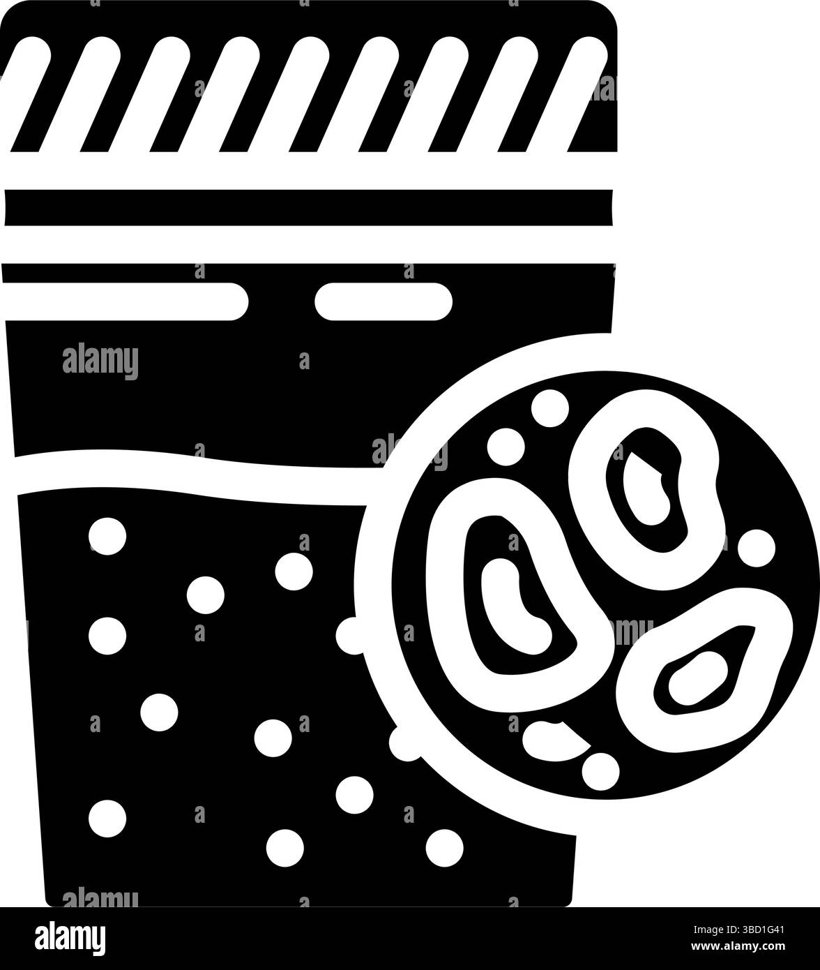 hematuria urology glyph icon vector illustration Stock Vector Image ...