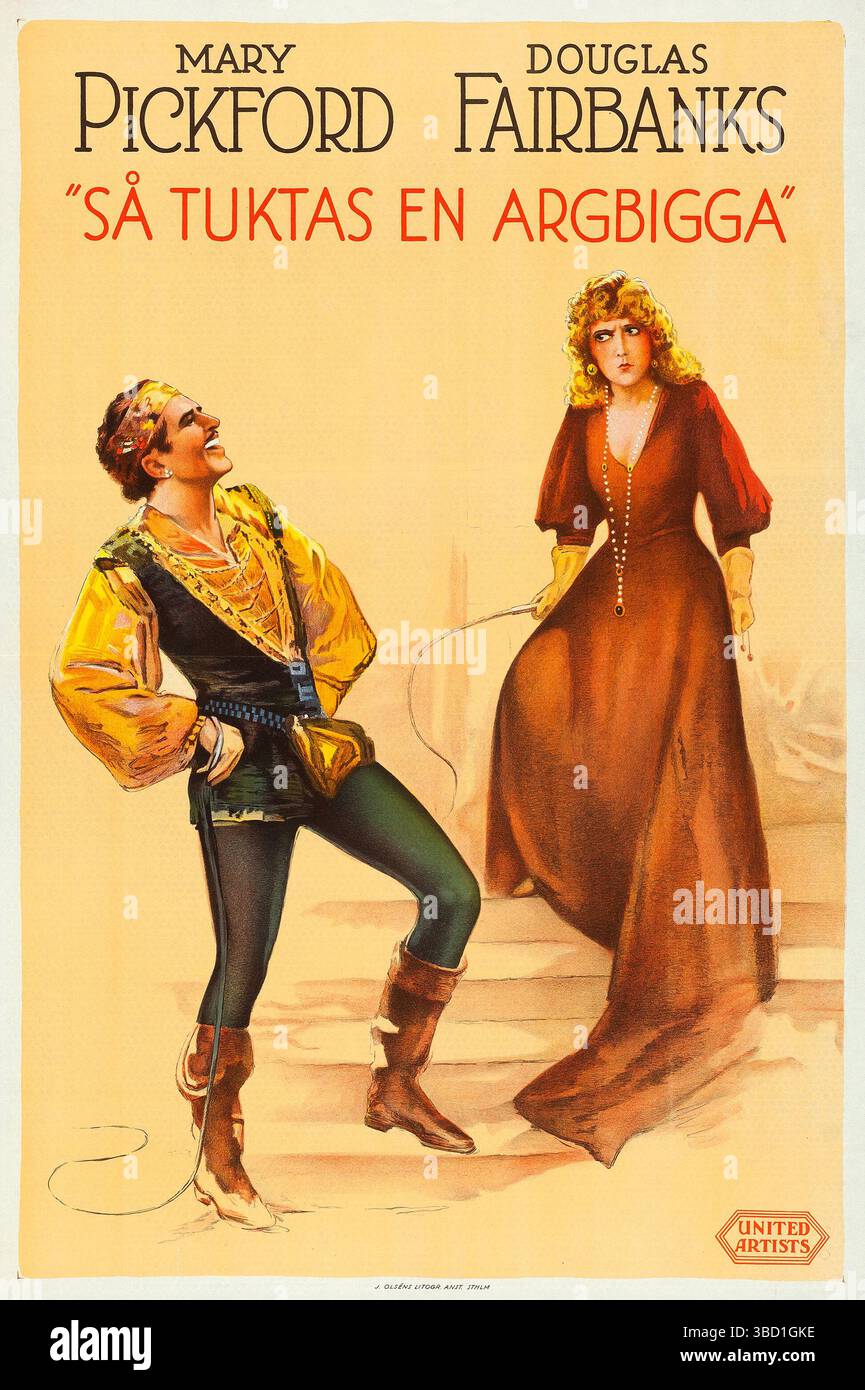 Så tuktas en argbigga – Taming of the Shrew (United Artists, 1930 ...