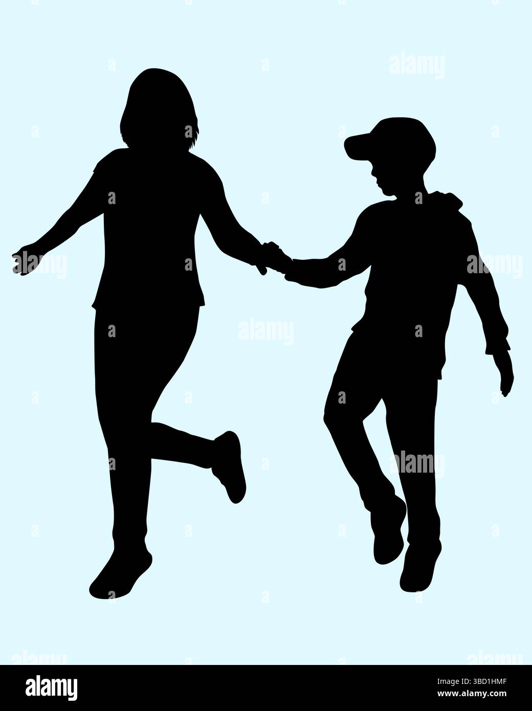 Child hand in parent Stock Vector Images - Alamy