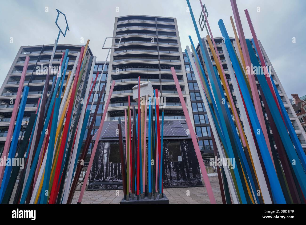 Alice Wilson’s SAVOY (2024) is a dense vertical forest of brightly ...