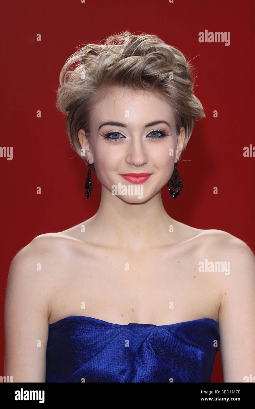 Ashley Slanina-Davies at the British Soap Awards 2009 held at BBC ...