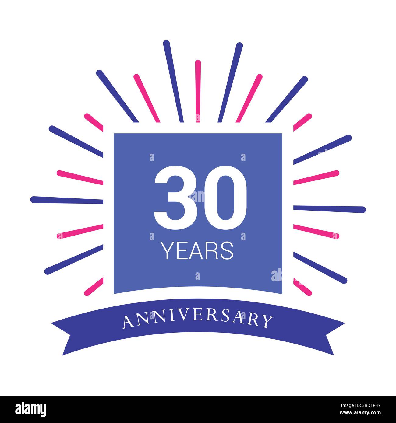 30 years anniversary celebrations logo design concept thirty years ...