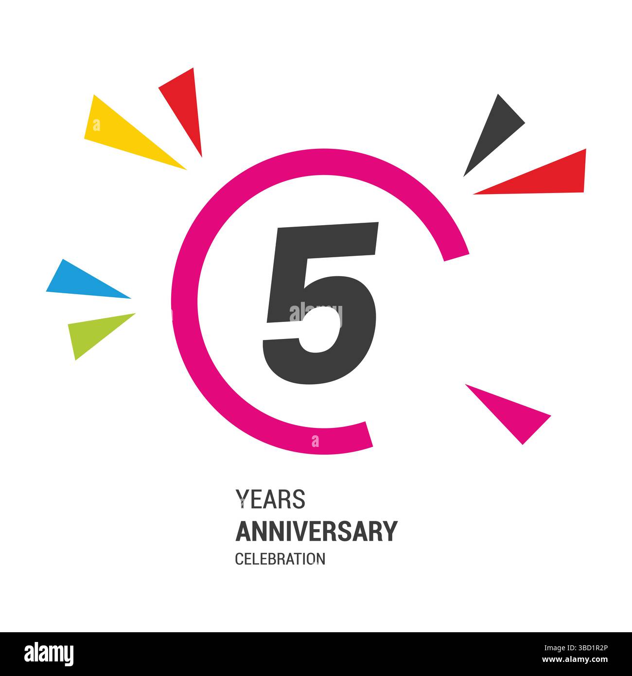 5 years anniversary celebrations logo design concept Five years ...