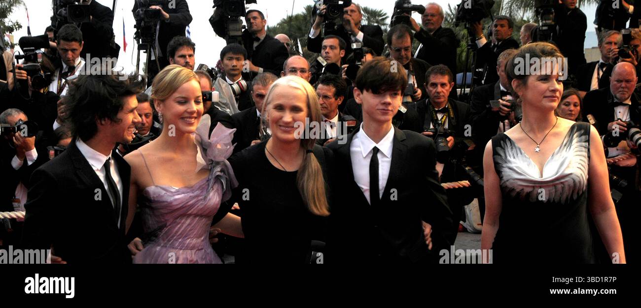 Ben Wishaw, Abbie Cornish, Jane Campion, Thomas Sangster and Kerry Fox ...