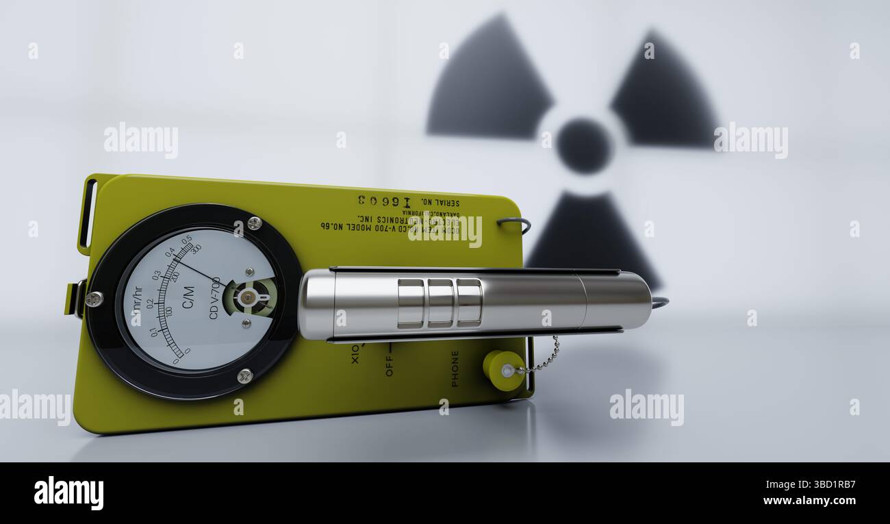 Iconic Cold Ware Era CD V-700 Geiger Counter - Wide angle - Nuclear ...
