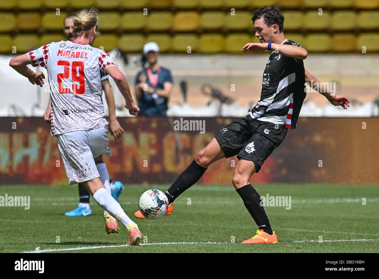 MONTE-CARLO, MONACO - MAY 21: Oliver Bearman (R) and Paul Mirabel (L ...