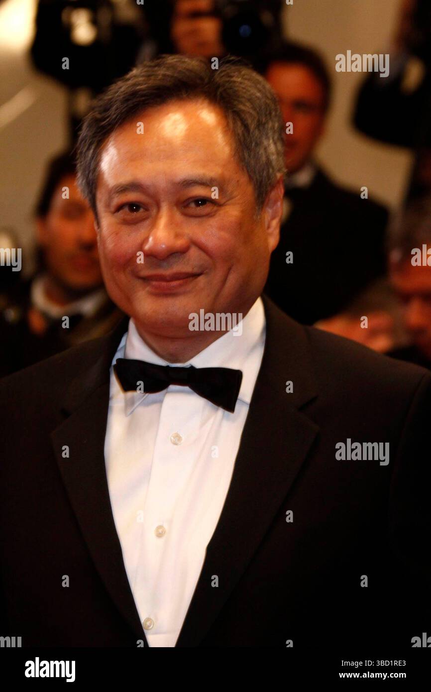 Ang Lee at the premiere of "Taking Woodstock" held at the Palais des ...