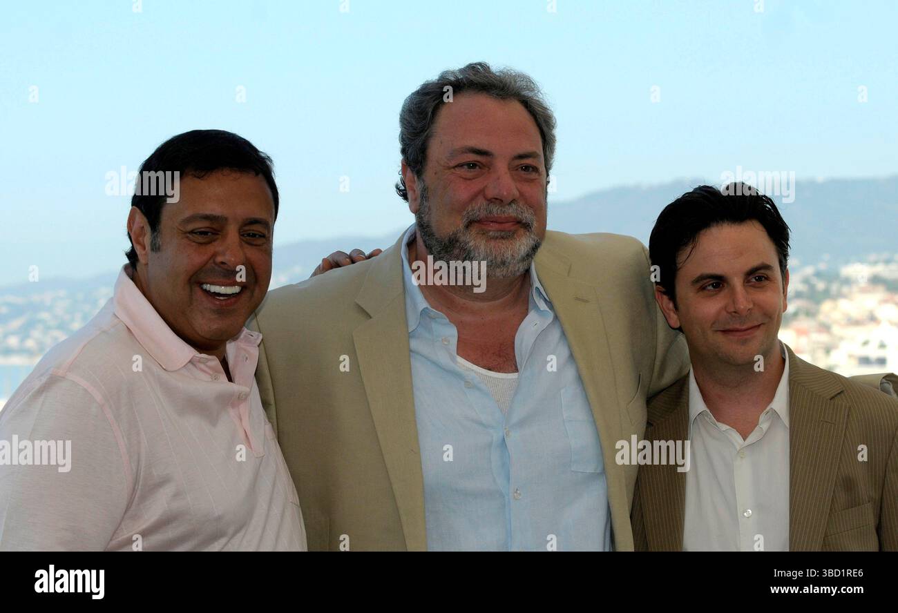 Christopher Mallick, George Gallo and Jason Schuman at the photocall ...
