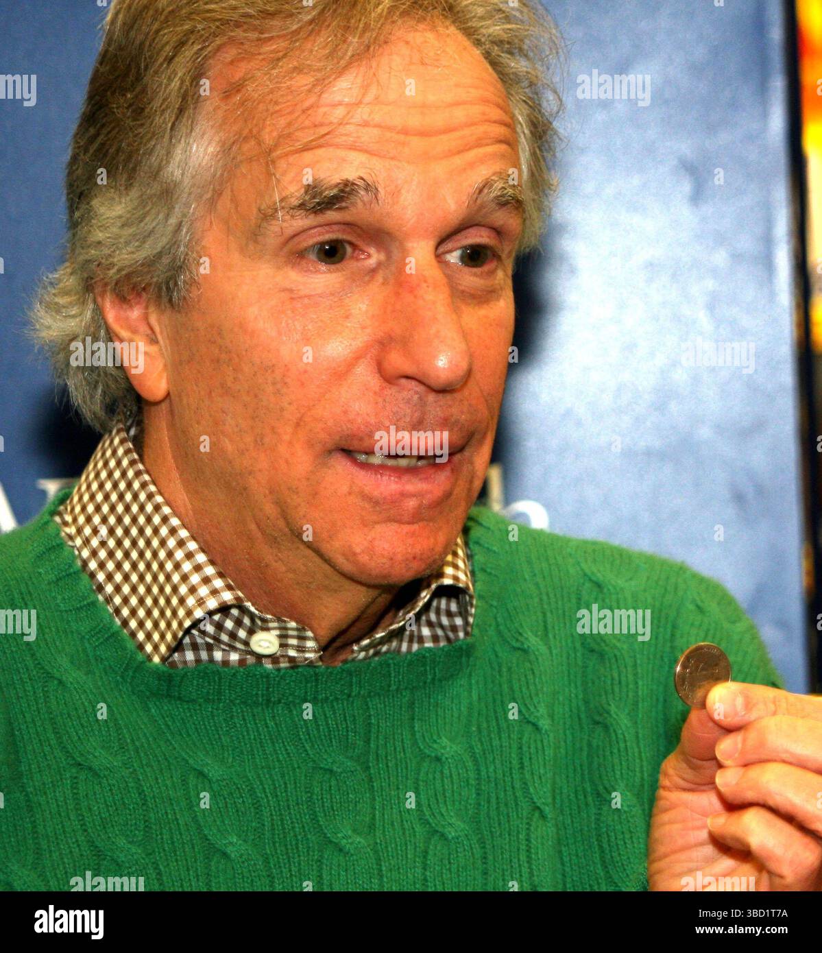Henry Winkler at a signing of his latest 'Hank Zipzer' children's book ...