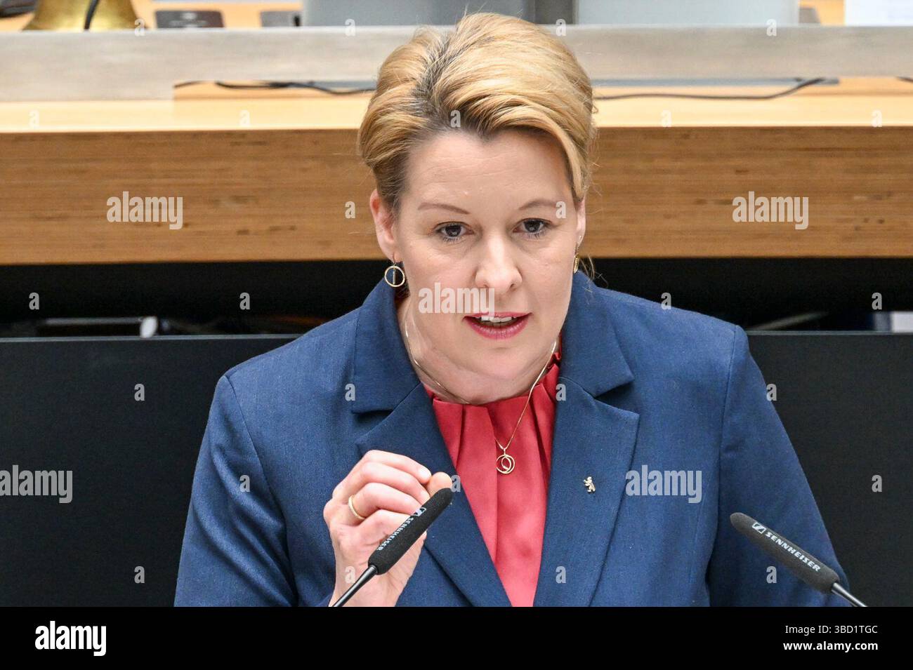 Berlin, Germany. 22nd May, 2025. Franziska Giffey (SPD), Senator for ...
