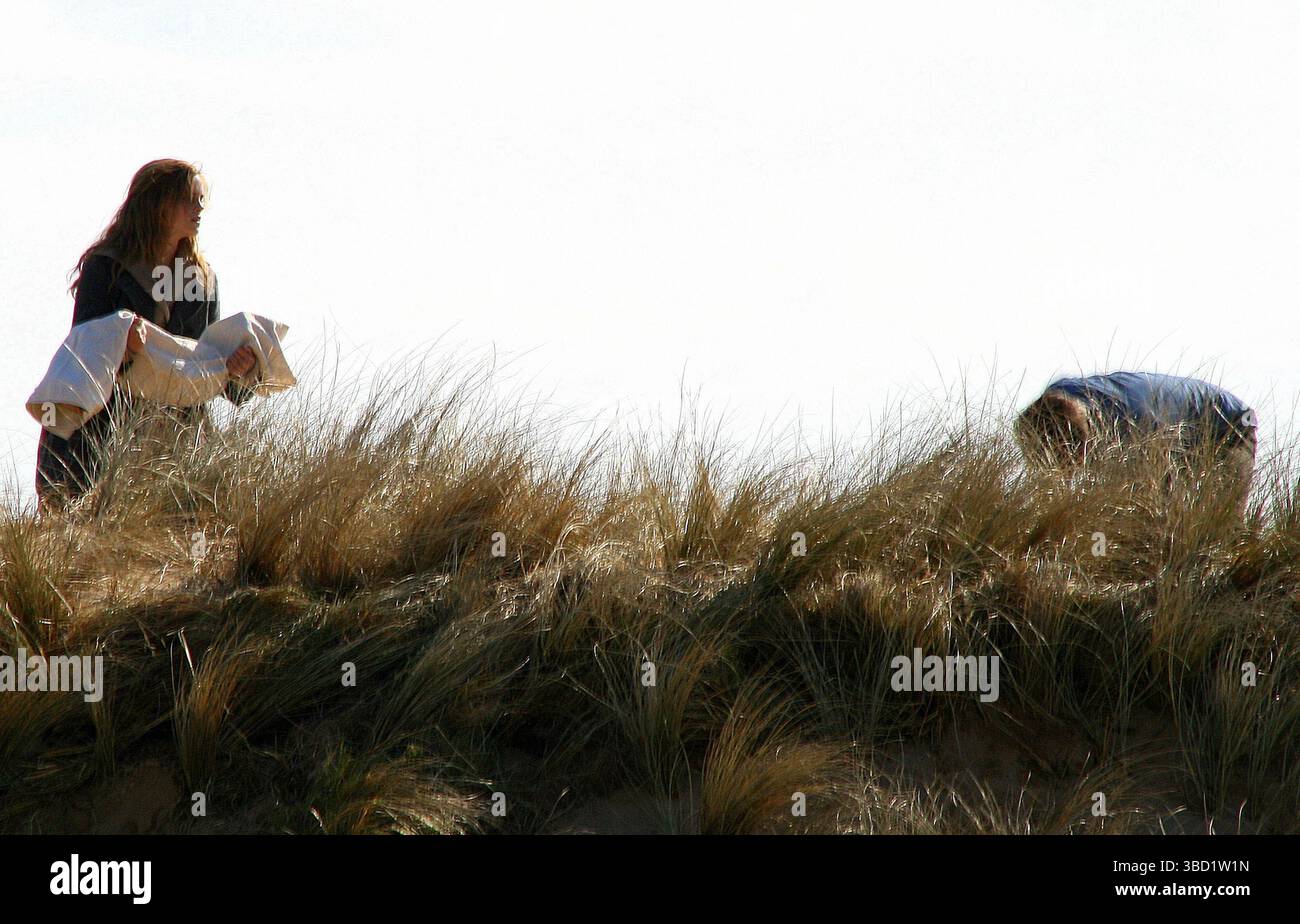 Emma Watson and Daniel Radcliffe on the set of "Harry Potter and the ...