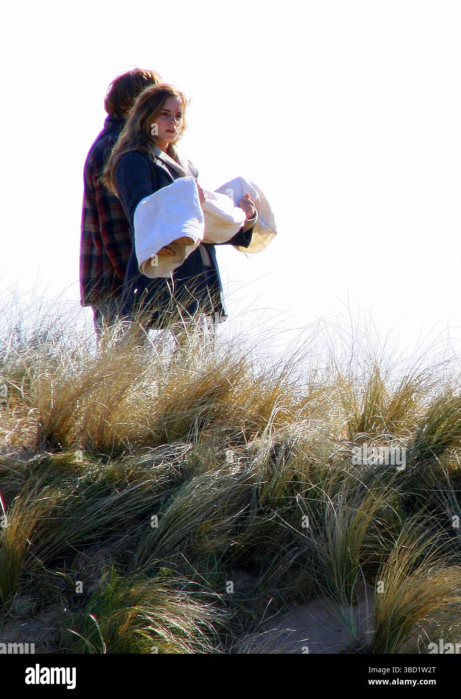 Emma Watson on the set of "Harry Potter and the Deathly Hallows" at ...