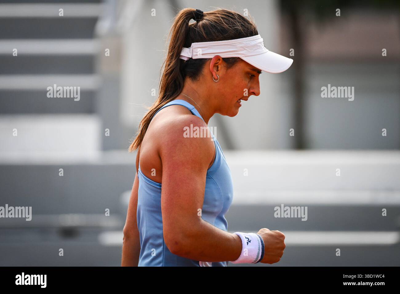 Maria LOURDES CARLE of Argentina celebrates his point during the fourth ...