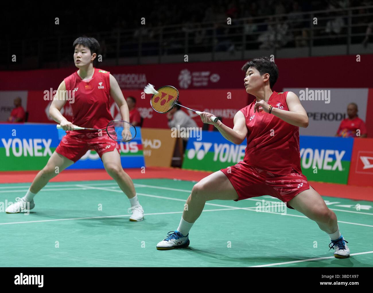 Kuala Lumpur, Malaysia. 22nd May, 2025. Liu Shengshu/Tan Ning (R ...