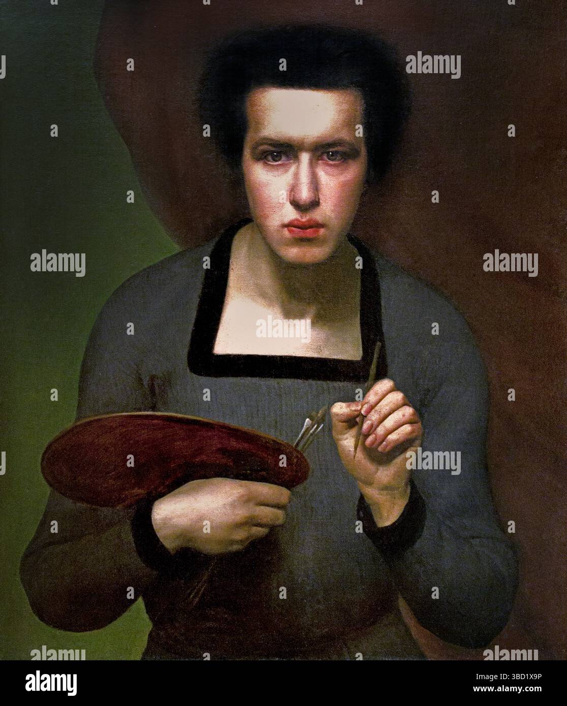 Louis Janmot self-portrait, 1832 by Louis Janmot 1814-1892 France ...