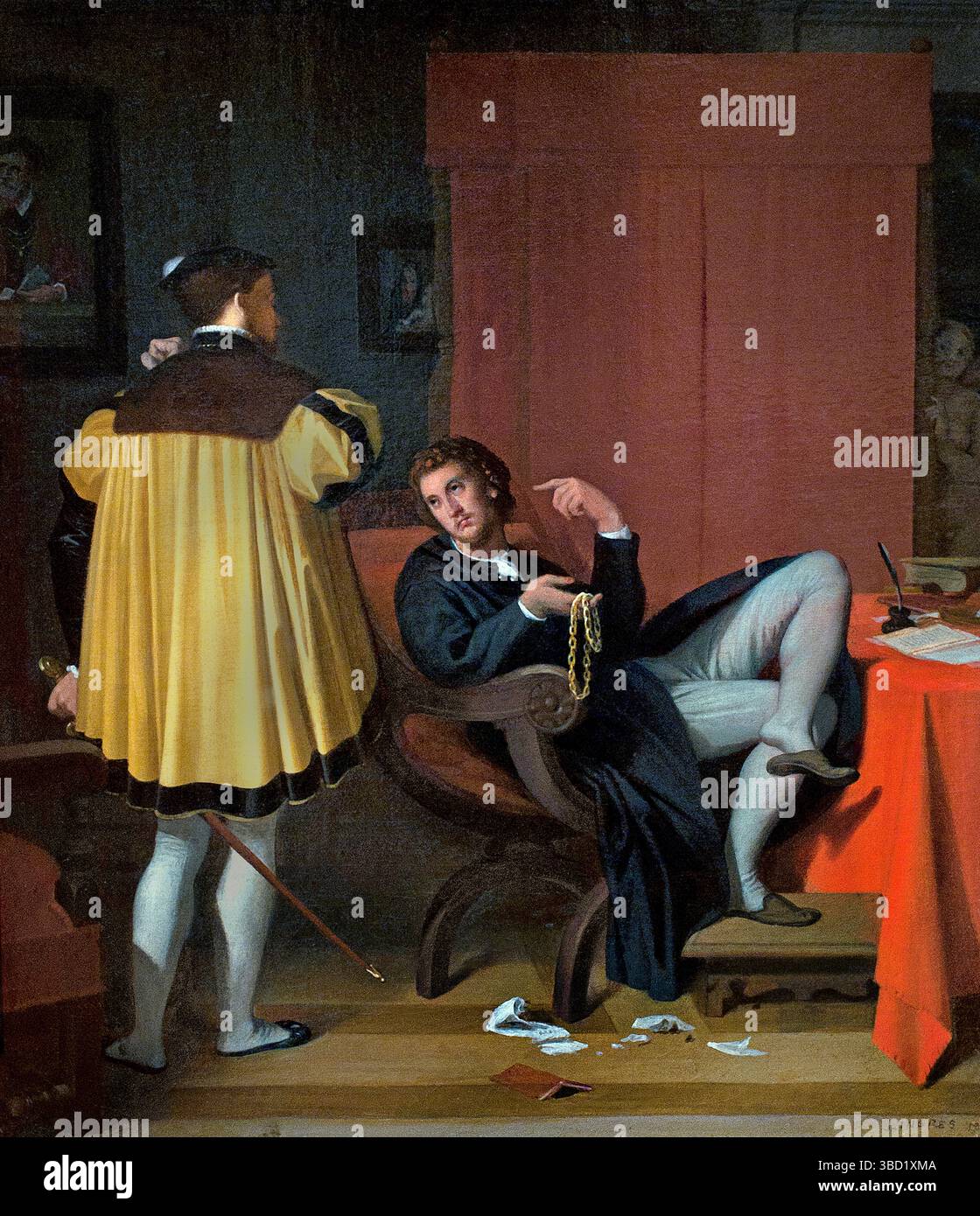 L'Arétin et l'envoyé de Charles Quint - Aretino and the Envoy of King ...