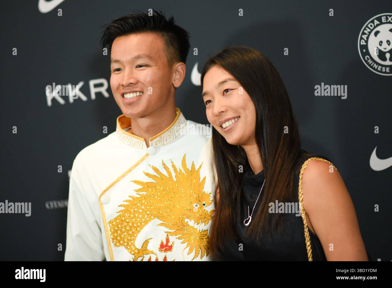 New York, USA. 21st May, 2025. Kevin Ha and Sanae Ohta attend The Asian ...