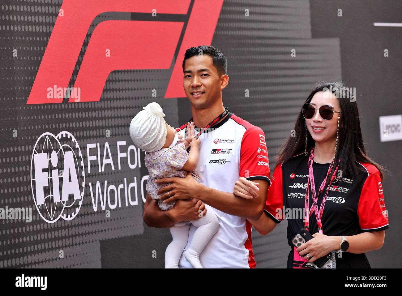Monaco, Monte Carlo. 22nd May, 2025. Ryo Hirakawa (JPN) Haas F1 Team Reserve Driver with his ...