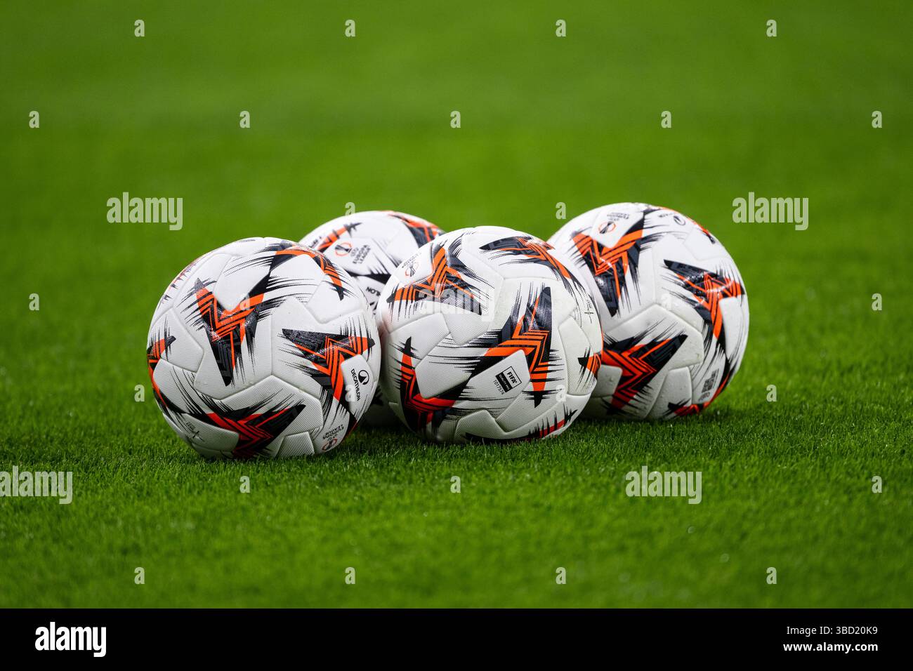 Bilbao, Spain. 21st May, 2025. The match balls from Kipsta seen at the ...
