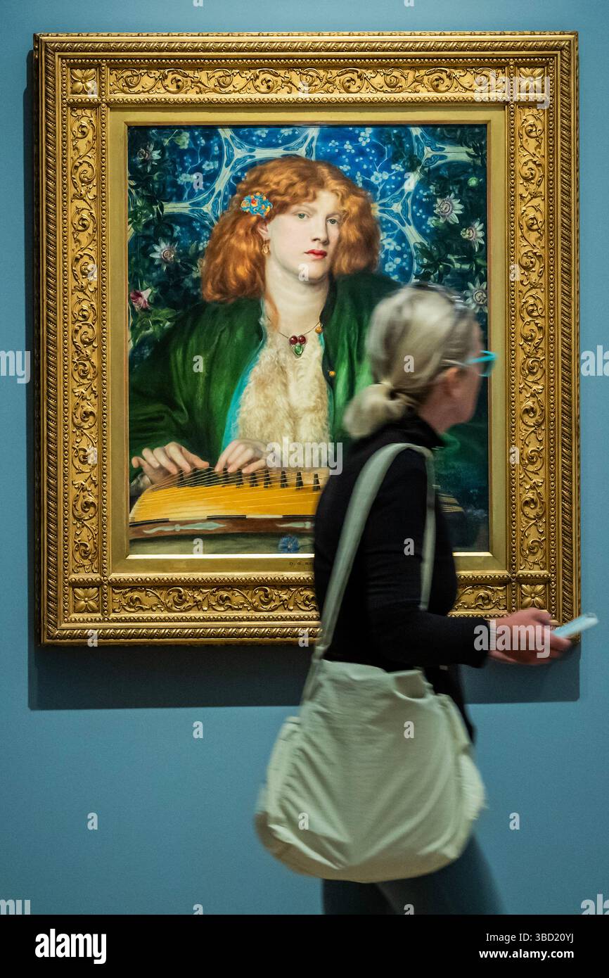 London, UK. 22nd May, 2025. Dante Gabriel Rossetti, The Blue Bower (1865) - A New display, ‘The ...