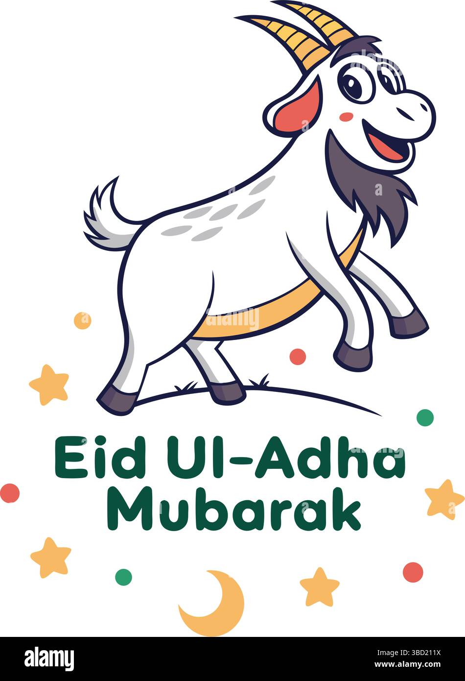 Eid ul Adha 2025 Vector Graphics - Islamic Festival Bakra Eid Mubarak ...
