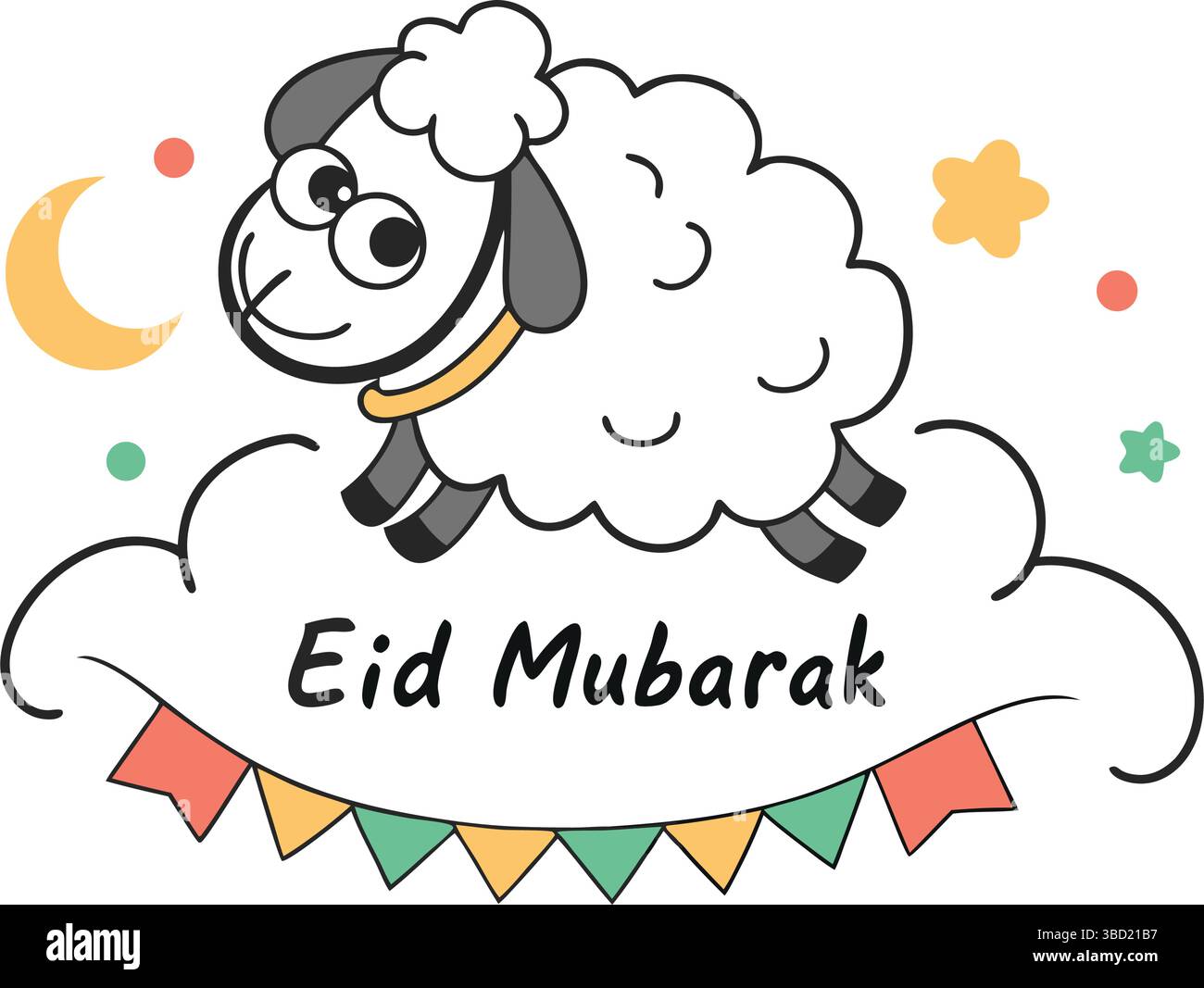 Eid ul Adha 2025 Vector Graphics - Islamic Festival Bakra Eid Mubarak ...