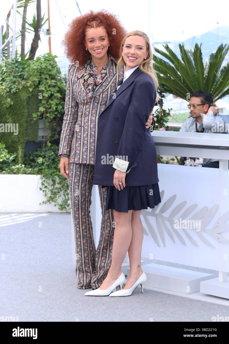 Scarlett Johansson and Erin Kellyman attends the "Eleanor The Great ...