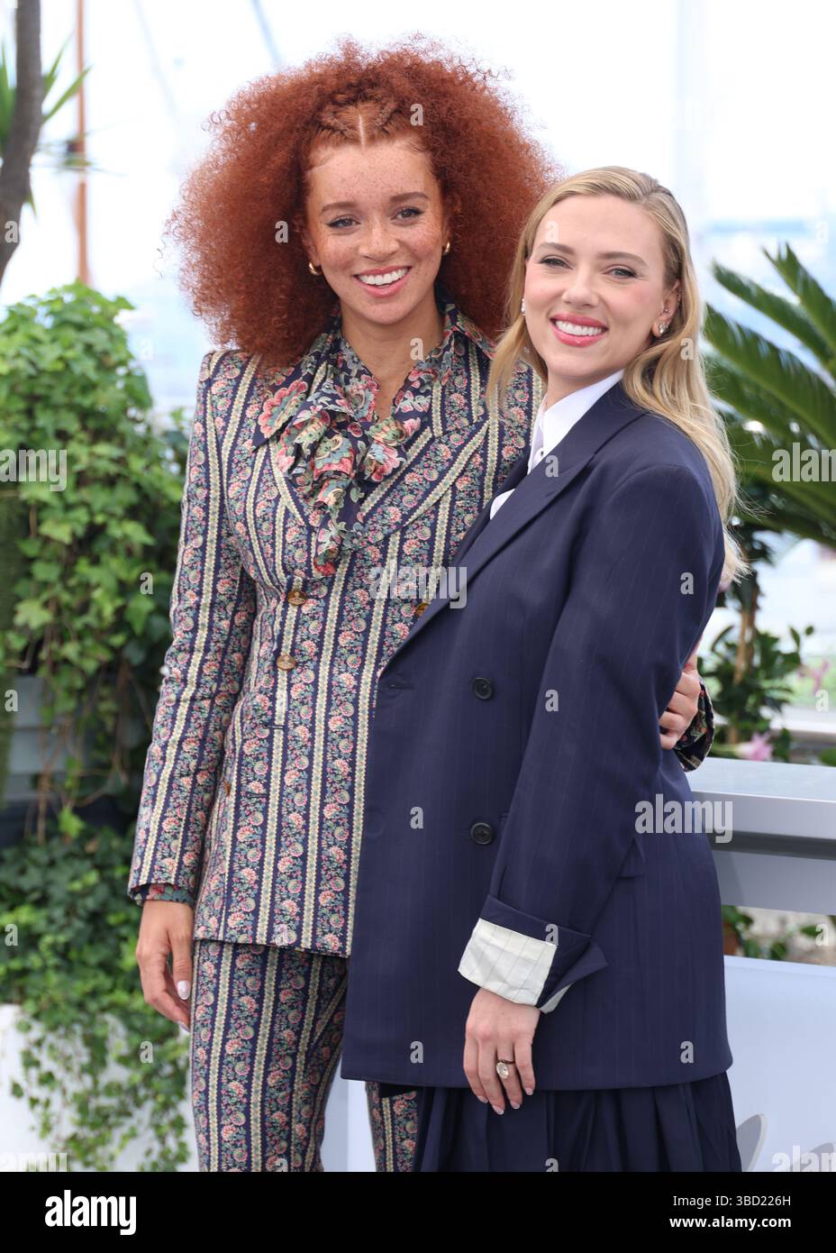 Scarlett Johansson and Erin Kellyman attends the "Eleanor The Great ...