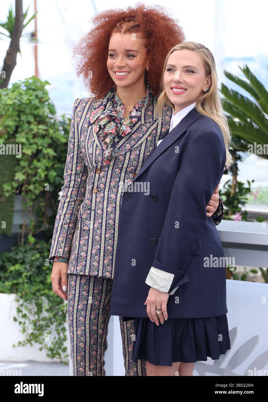 Scarlett Johansson and Erin Kellyman attends the "Eleanor The Great ...