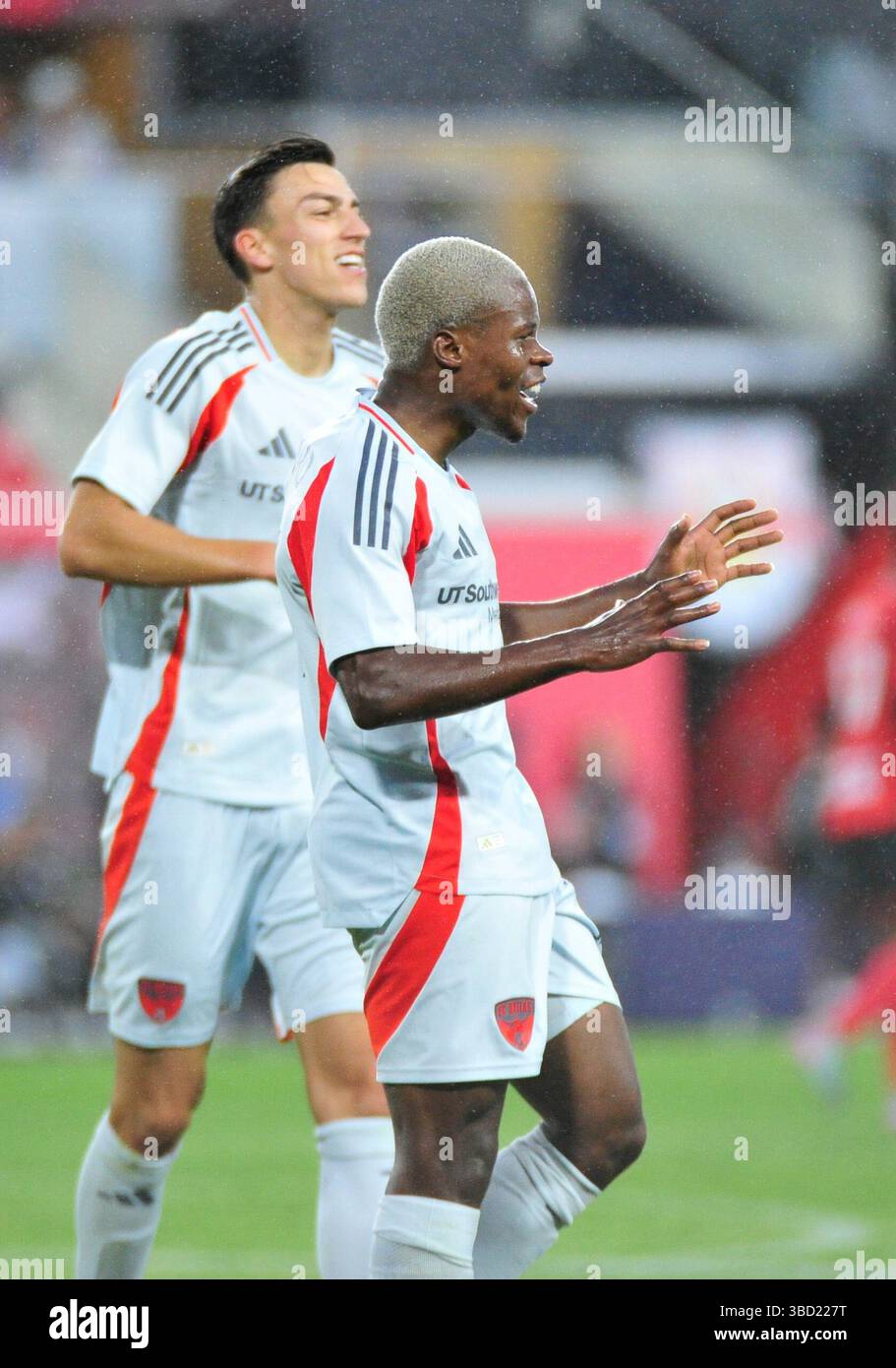 Harrison, USA. 21st May, 2025. In the Round of 16 of the U.S. Open Cup ...