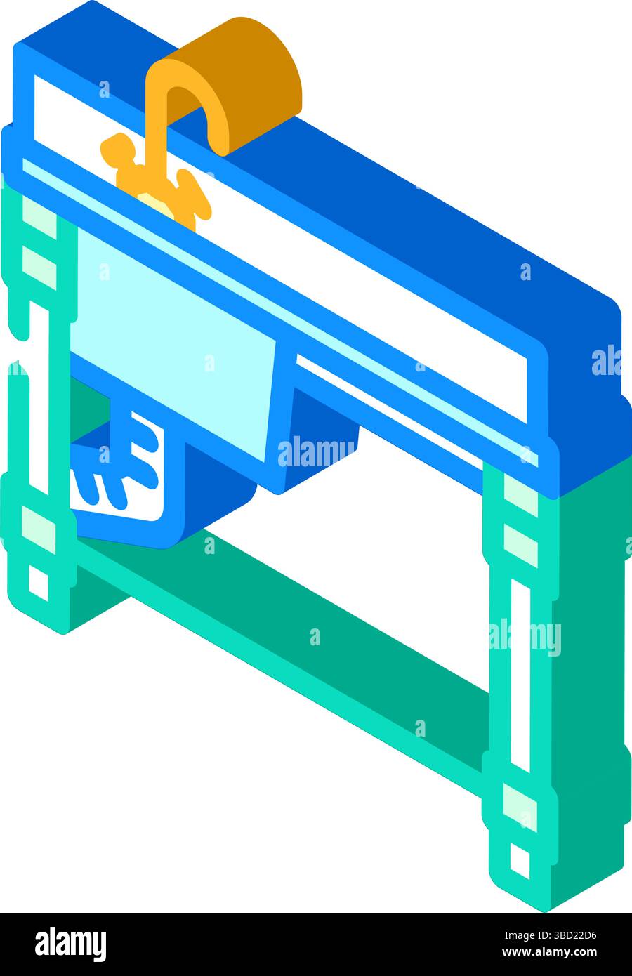 utility sink isometric icon vector illustration Stock Vector Image ...