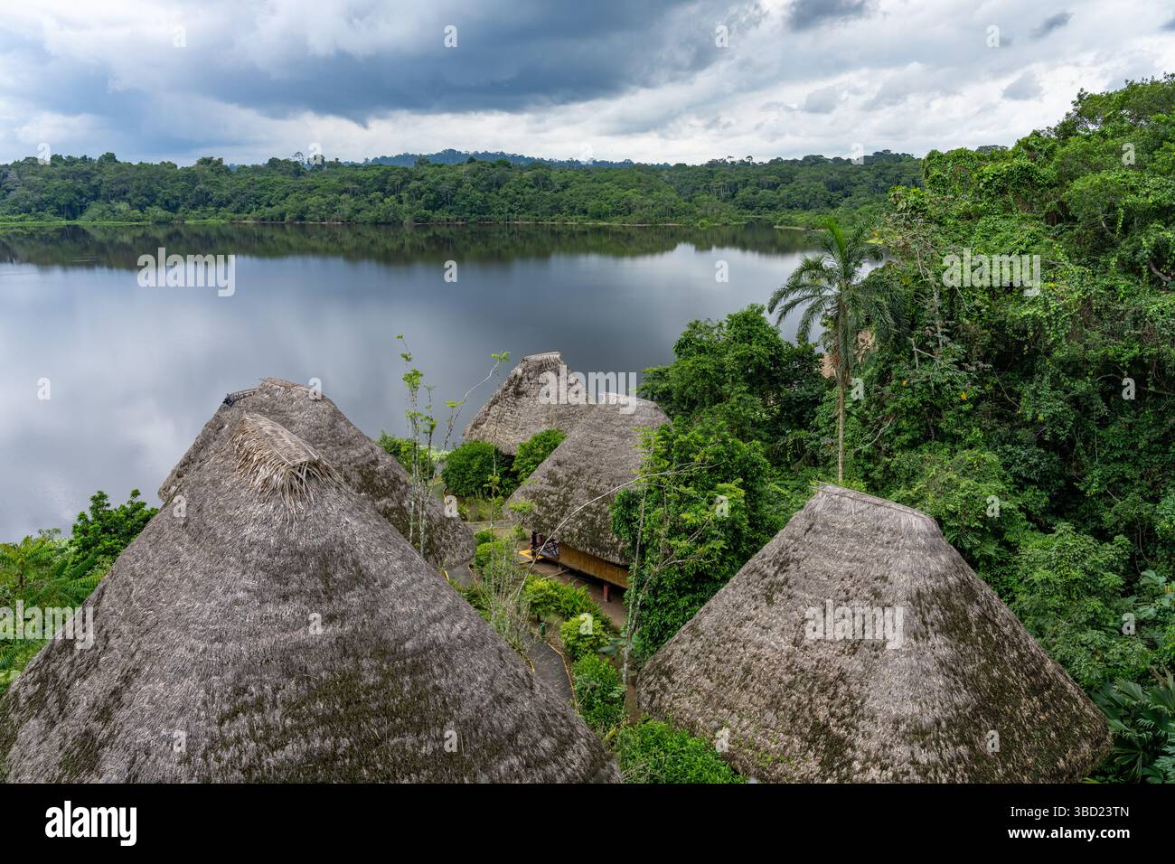 The Napo Wildlife Center Ecolodge in Yashuni National Park in the ...