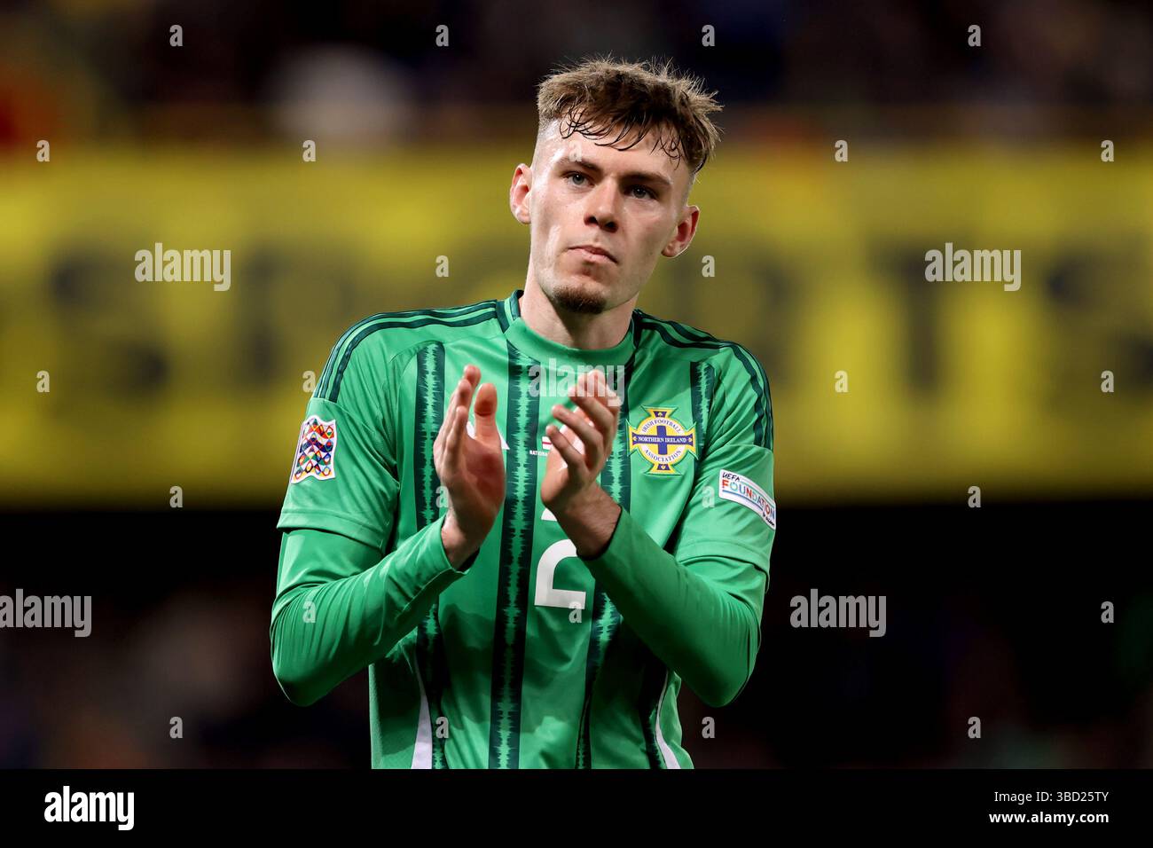 File photo dated 15/11/24 of Conor Bradley, who along with Dan Ballard ...