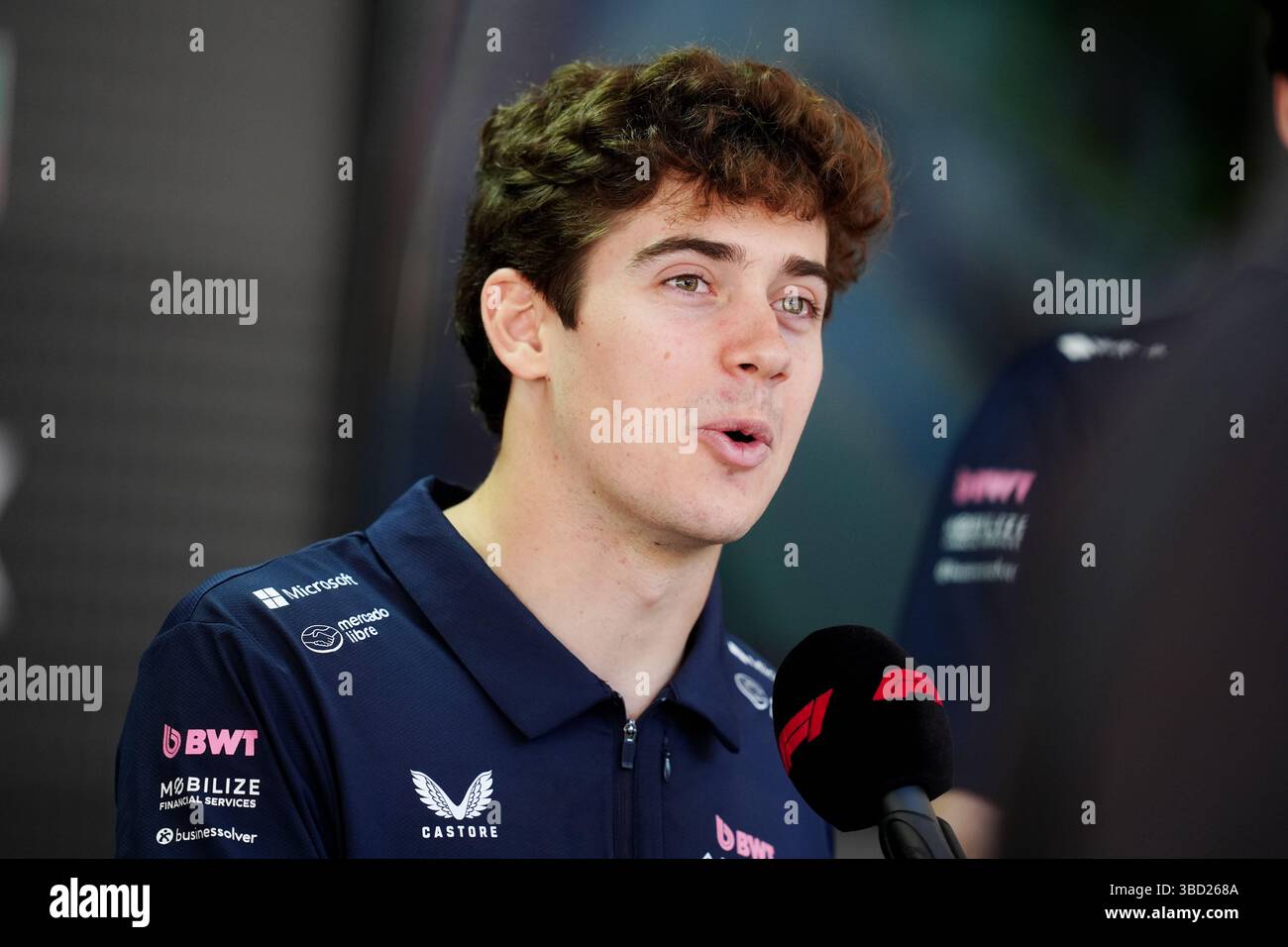 Alpine driver Franco Colapinto during the preview day at the Circuit de ...