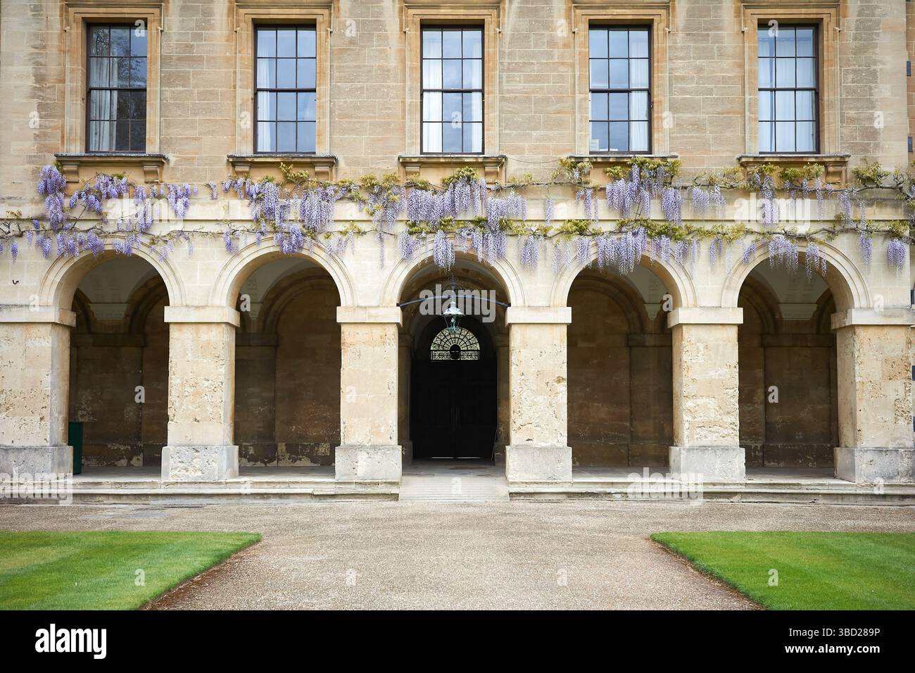New Building at Magdalen College, University of Oxford, England Stock ...