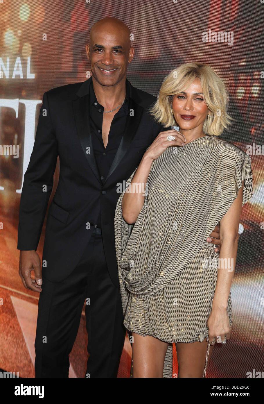May 21, 2025, New York, New York, USA: Actors BORIS KODJOE and NICOLE ...