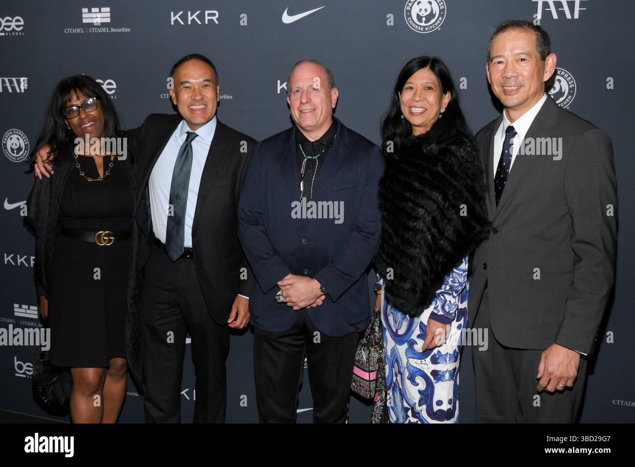 New York, USA. 21st May, 2025. Guest, Mark Tatum, Oliver Weisberg ...