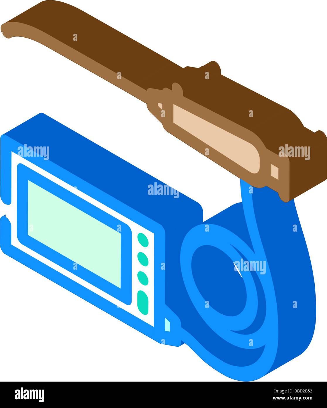 cystoscope urology isometric icon vector illustration Stock Vector ...