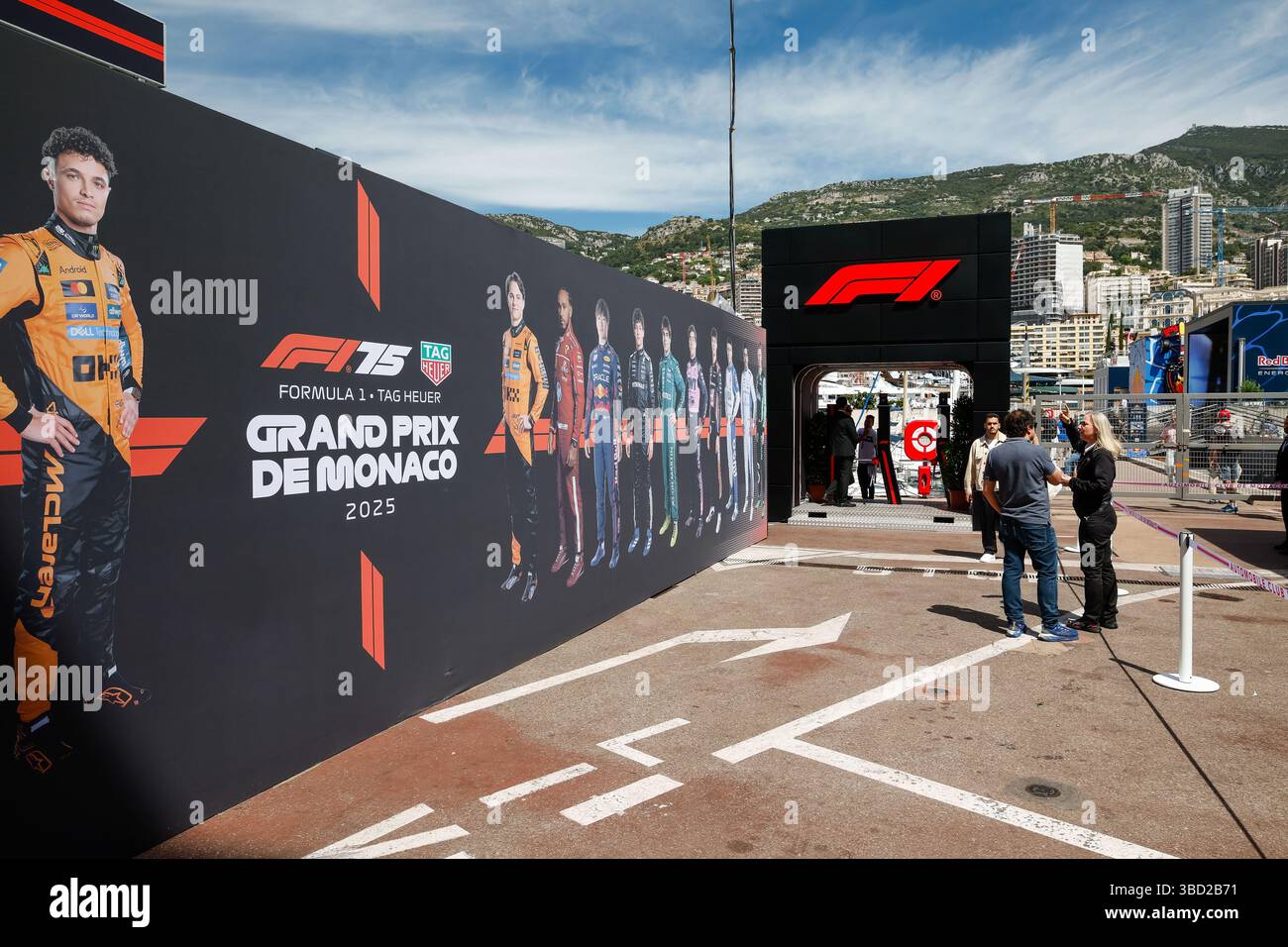 Paddock illustration during the Formula 1 Tag Heuer Grand Prix de ...
