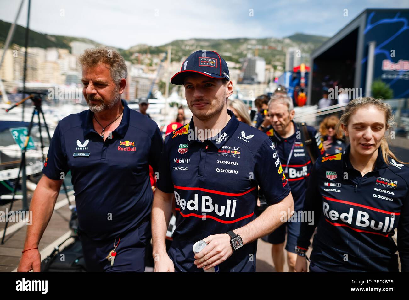 VERSTAPPEN Max (ned), Red Bull Racing RB21, portrait during the Formula 1 Tag Heuer Grand Prix ...