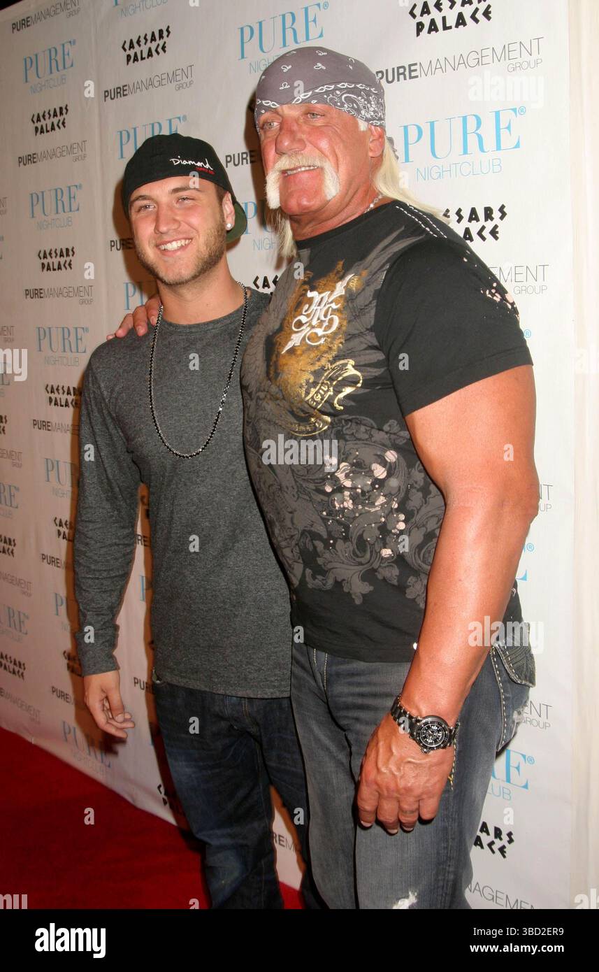 Nick and Hulk Hogan at Brooke Hogan's 21st Birthday Celebration held at ...