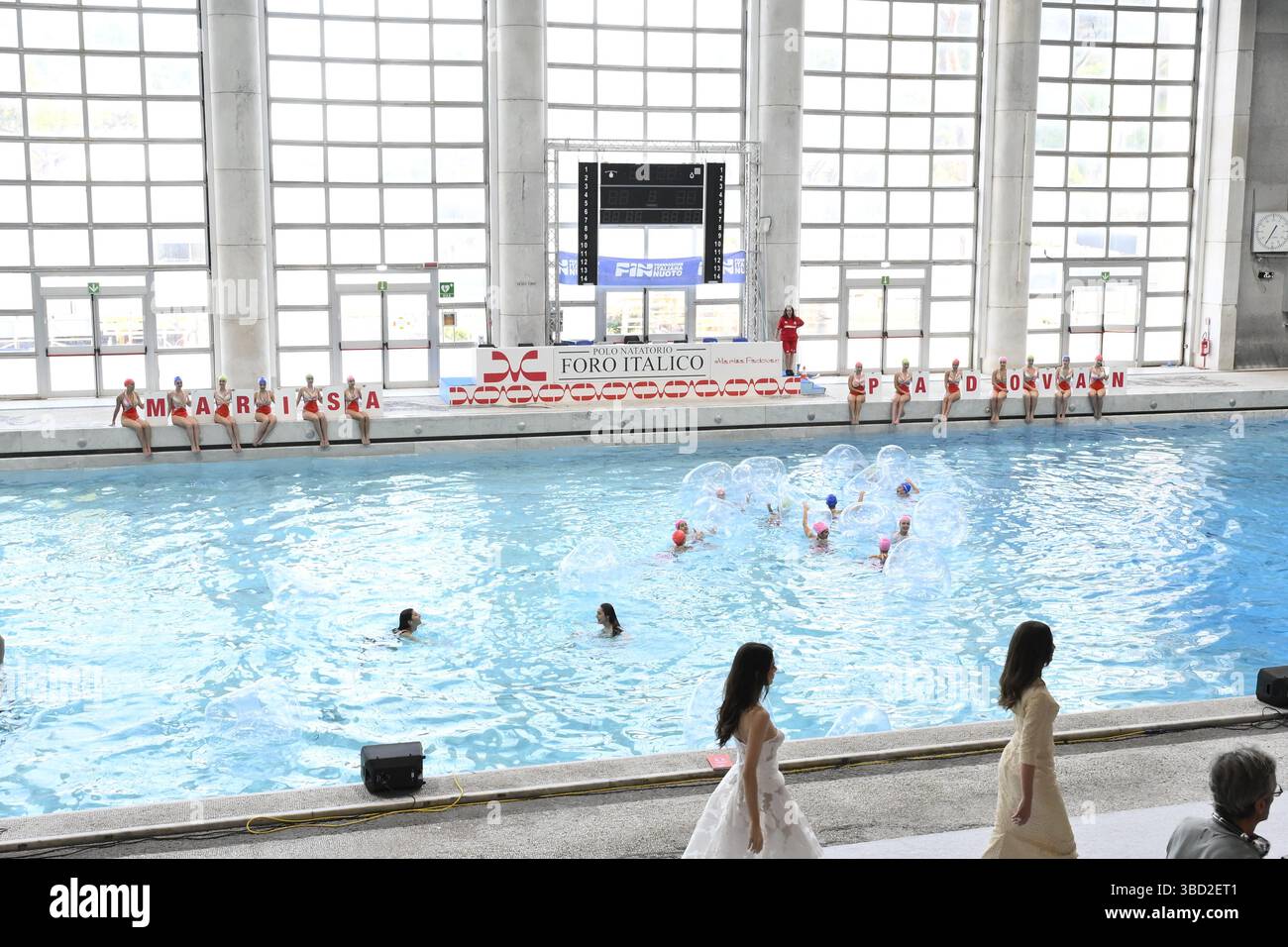 Rome, Italy. 22nd May, 2025. Rome: Coni swimming pool at the Foro ...
