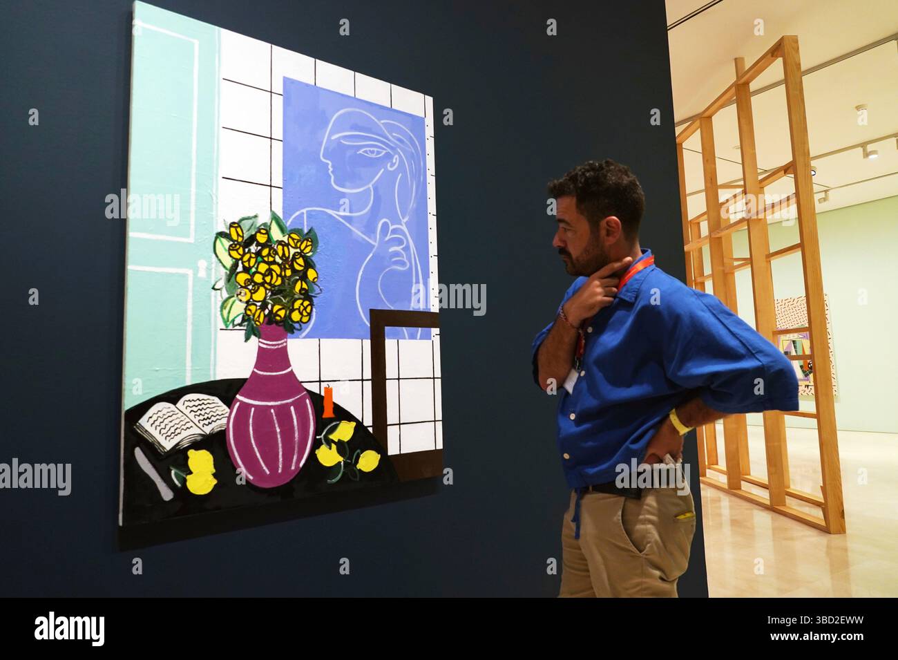 Images from the presentation of the exhibition 'Farah Atassi. Genius ...